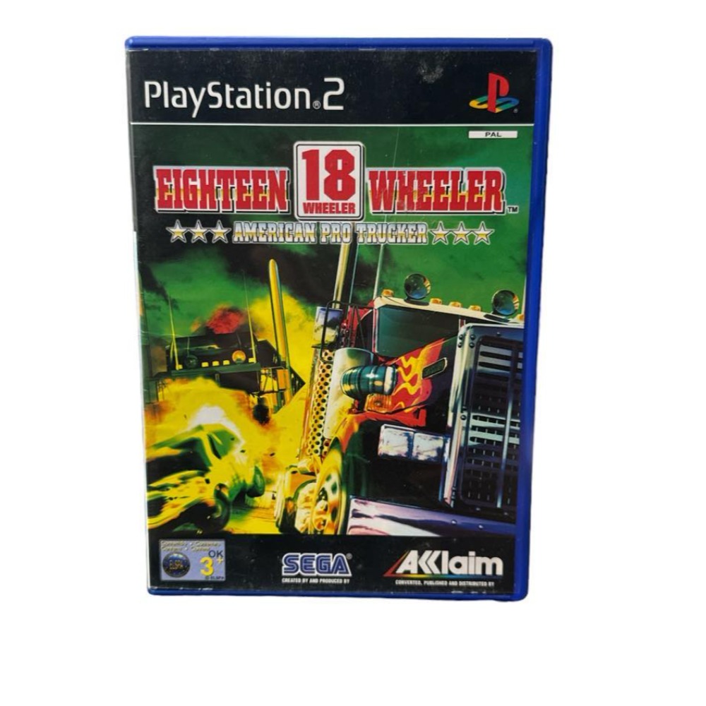 Used 18 Wheeler American Pro Trucker - PS2 Game - Own4Less